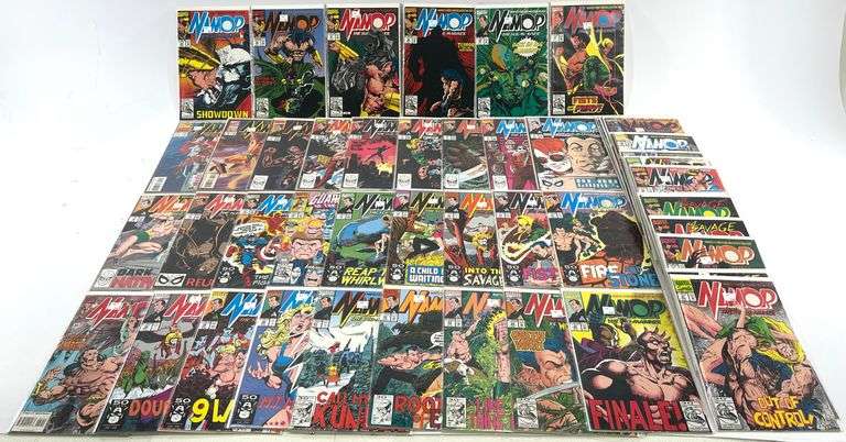 Collection of Vintage MARVEL NAMOR The Sub-Mariner Comic Books - Black ...