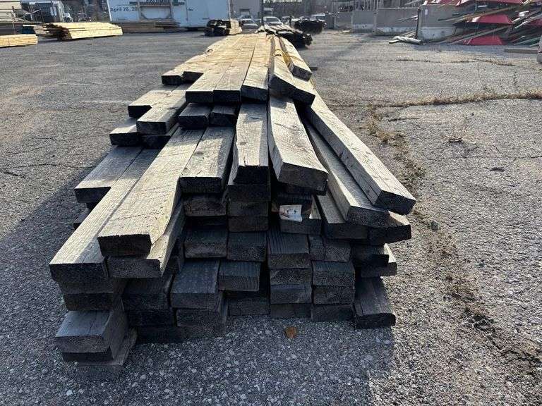 #2 grade spruce, 2x4’s (max 20’) - Black And Gold Auctions