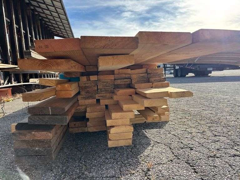 Mixed bundle, #2 grade spruce and Douglas fir (max 16’) - Black And ...