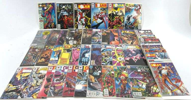 Large Assortment of Comic Books - SOLAR / ECLIPSE / Star Trek & More ...