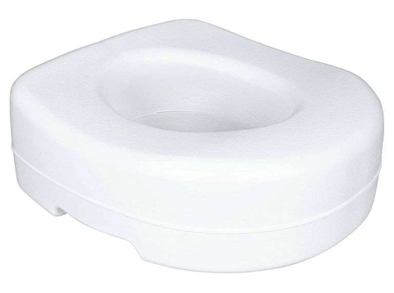 Carex Toilet Seat Riser - 5.5” - Black And Gold Auctions