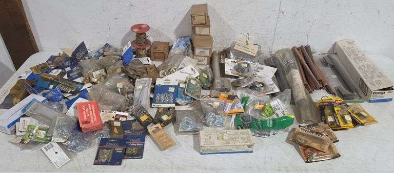 Assortment Of Hardware Store Goods - Black And Gold Auctions
