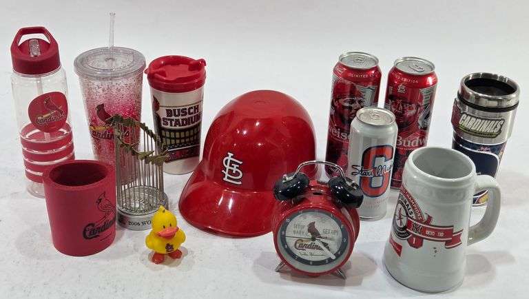 St Louis Cardinals Merch - Bottles, Helmet, Alarm Clock, Mug & More ...