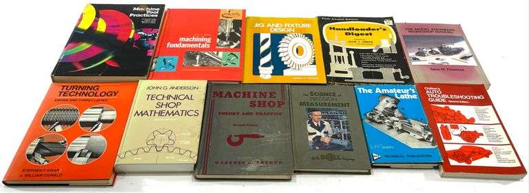 Assortment of Vintage Tools Books - Machine Tools / Science of ...