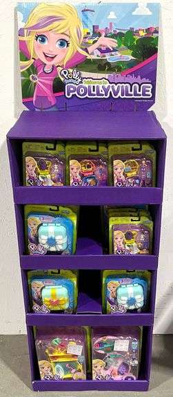 (49) New Polly Pocket Kid’s Toys & Display! - Black And Gold Auctions