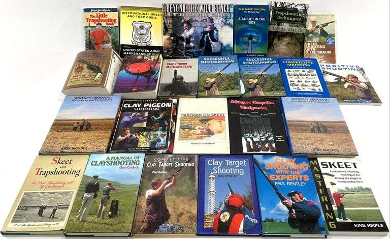 Assortment of Vintage Gun Books - Blue Book / Clay Target Shooting ...
