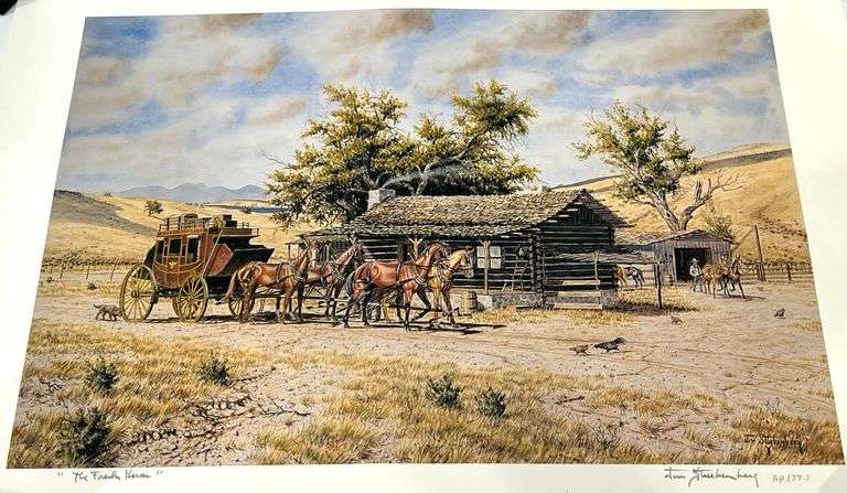 1989 “The Fresh Horses” Signed & Numbered AP / 375 Print by Jim ...