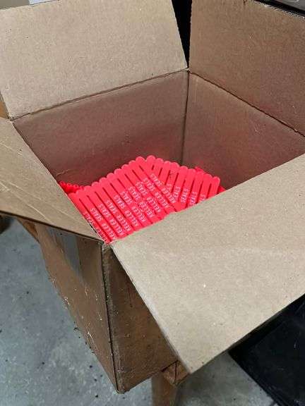 Box of Freight Seals - Baker Auctions & Real Estate, LLC