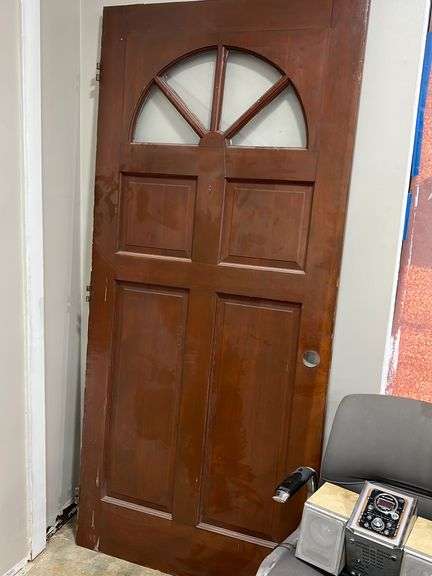 Solid Wooden Door - Baker Auctions & Real Estate, LLC