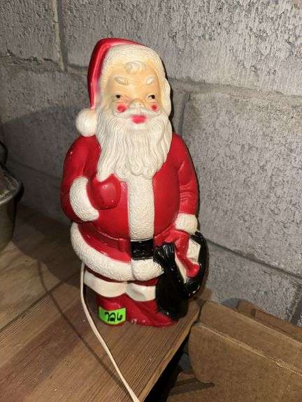 Light Up Santa Clause - Baker Auctions & Real Estate, LLC