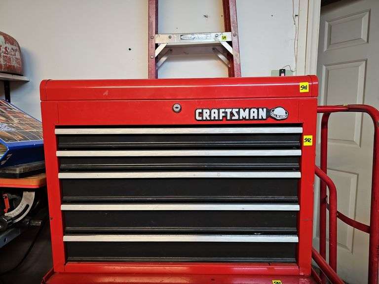 Craftsman tool box- Top Section Only*** CONTENTS NOT INCLUDED - Baker ...
