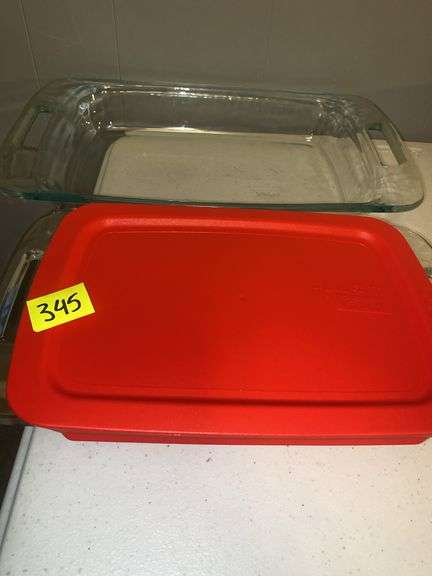 Pyrex Rectangular Bake Ware - Baker Auctions & Real Estate, LLC