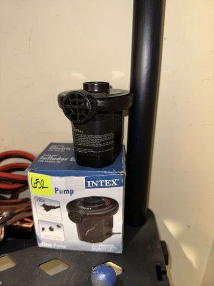 Quick fill inflation pump - Baker Auctions & Real Estate, LLC