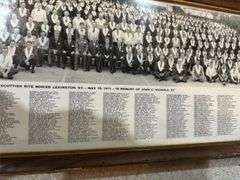 1971 First class Scottish Rite Bodies picture- in wooden frame - Baker ...