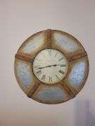 Buchanan Wall Clock (metal frame) - Baker Auctions & Real Estate, LLC