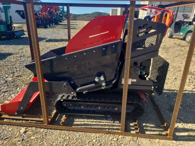 AGT Stand-On Self Loading Mini Crawler Dumper - Baker Auctions & Real ...