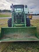 John Deere 6120E Cab Tractor with H310 Loader - Baker Auctions & Real ...