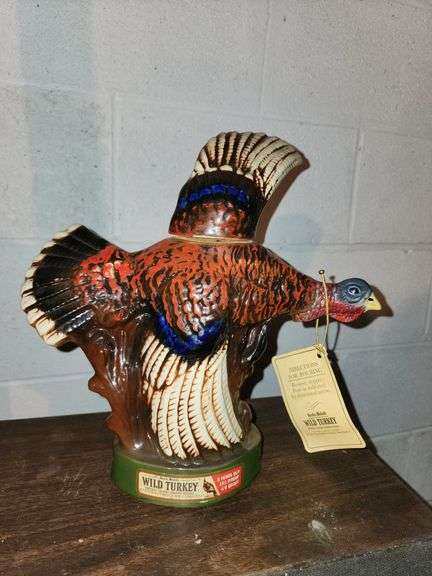 Austin Nichols ceramic wild turkey #3 in series, and #2 in series ...