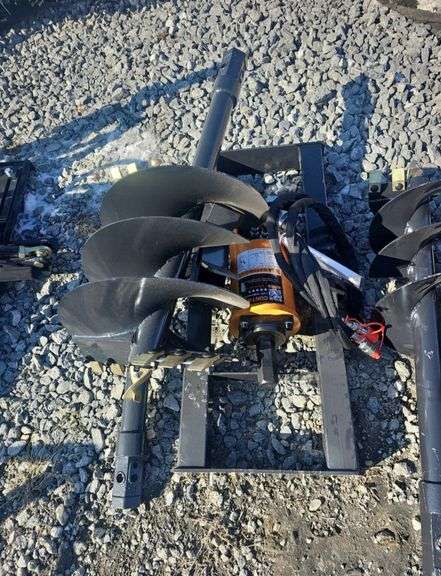Wolverine Skid Steer Auger Drive & Bit - Baker Auctions & Real Estate, LLC