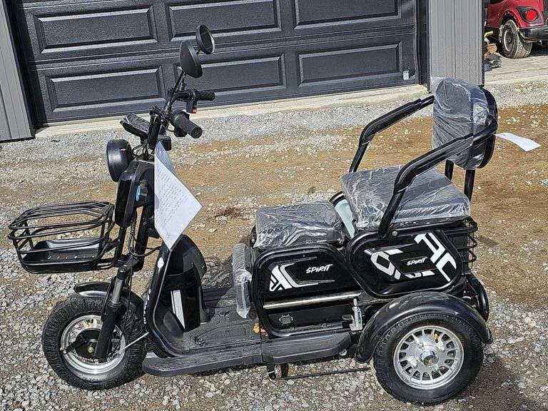 204 Spirit Electric 3 Wheel Scooter - Baker Auctions & Real Estate, LLC