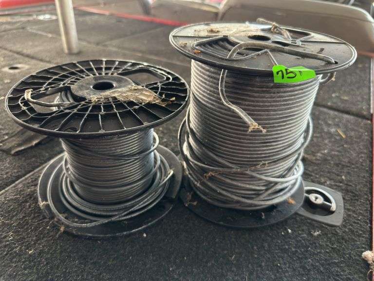 2 Spools of Wire - Baker Auctions & Real Estate, LLC