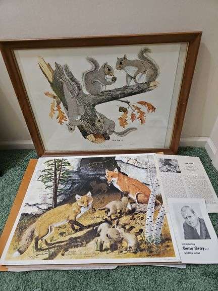 Gene Gray artwork - Baker Auctions & Real Estate, LLC