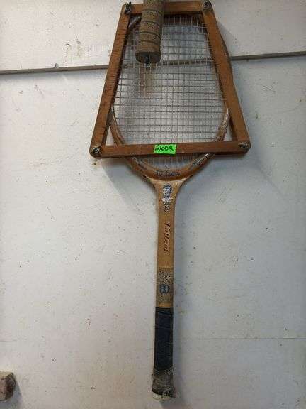 Vintage Wilson Racquet & Vintage Raquetball Racquet - Baker Auctions ...