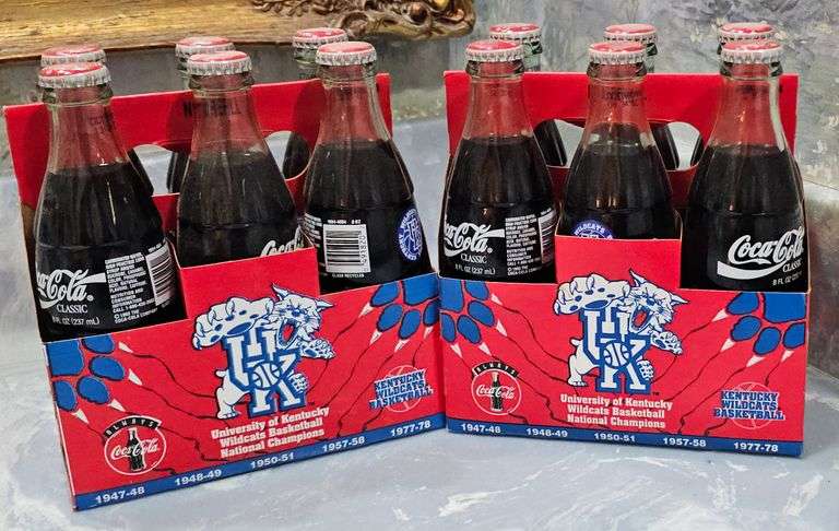Vintage Coca-Cola 8oz, 6pks - Baker Auctions & Real Estate, LLC
