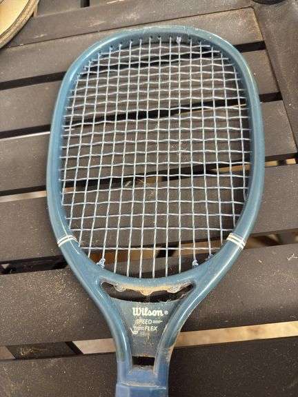 Vintage Wilson Racquet & Vintage Raquetball Racquet - Baker Auctions ...