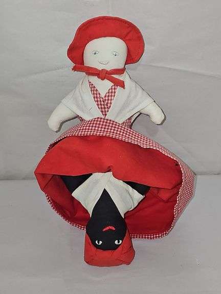 Topsy-Turvy doll, a reversible, two-sided doll with two characters ...
