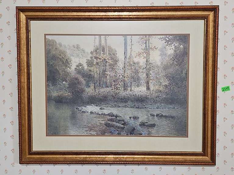 Paul Sawyer- "Fish Trap" - Baker Auctions & Real Estate, LLC