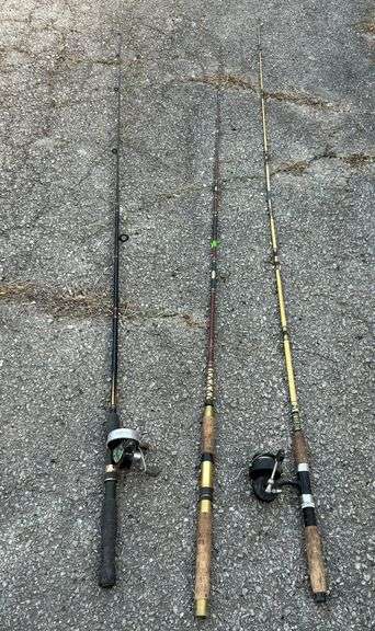 3 - Fishing Rods - Baker Auctions & Real Estate, LLC