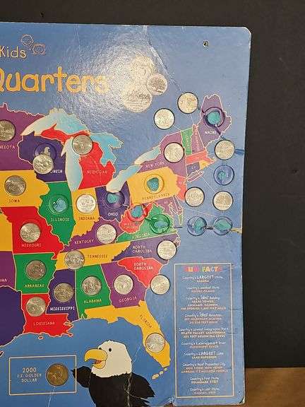 Collector kids "50 State Quarters" - Baker Auctions & Real Estate, LLC