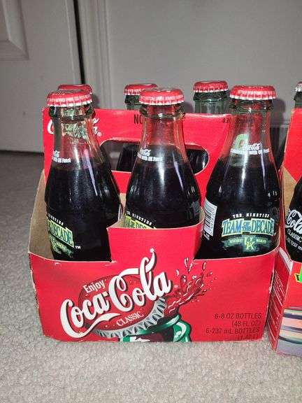 Vintage 8 oz Coca-Cola bottles - Baker Auctions & Real Estate, LLC