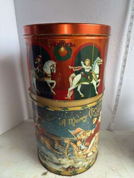 Collector tins - Baker Auctions & Real Estate, LLC