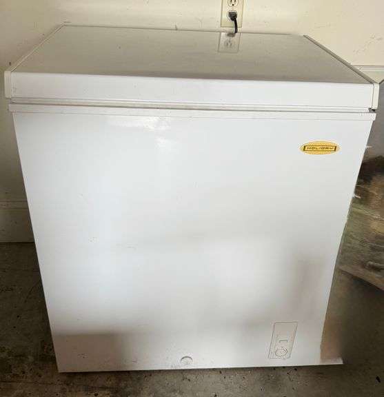 Holiday chest freezer - Baker Auctions & Real Estate, LLC