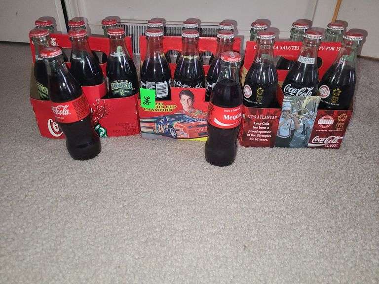 Vintage 8 oz Coca-Cola bottles - Baker Auctions & Real Estate, LLC