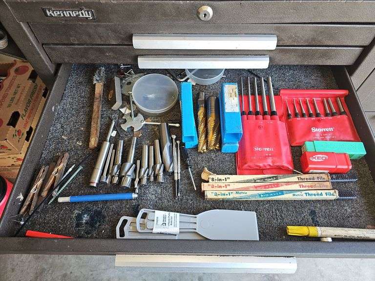 Starrett Pin Punch Sets, Thread Files, Drill Bits & Milling Cutters ...