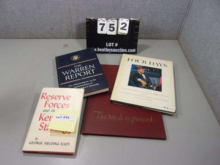 LOT: (4) ASSORTED BOOKS - RESERVE FORCES AND THE KENNEDY STRATEGY, THE ...