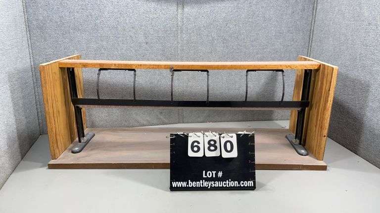 36" TABLETOP PAPER ROLL DISPENSER RACK - Bentley & Associates, LLC