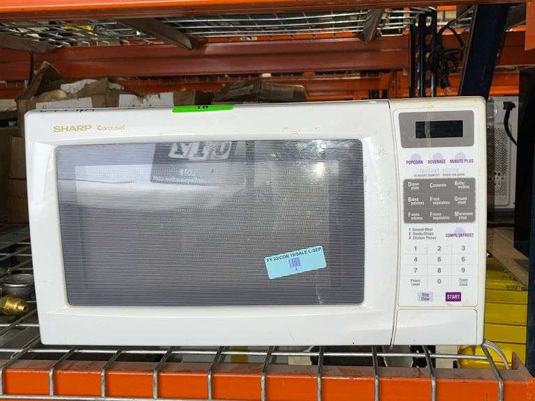 SHARP MICROWAVE - USED, SCRATCHES, DENTS, DINGS, AS IS - Bentley ...