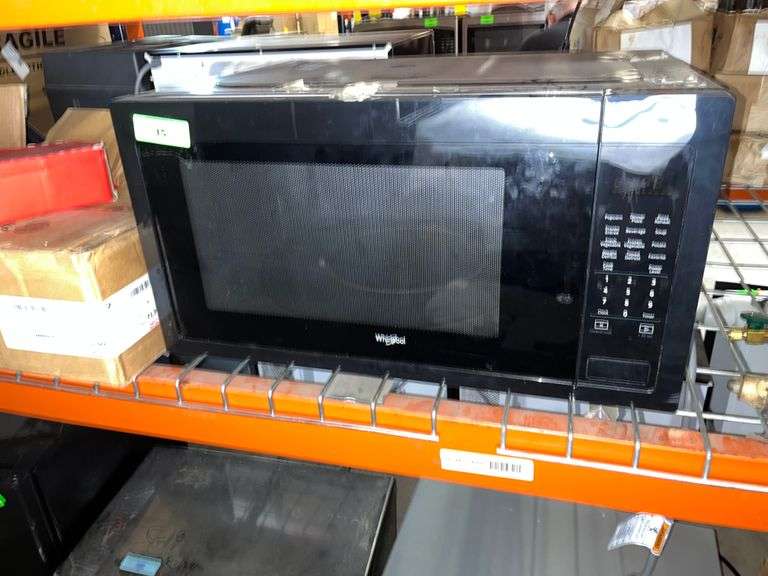 WHIRLPOOL MICROWAVE - USED, SCRATCHES, DENTS, DINGS, AS IS - Bentley ...