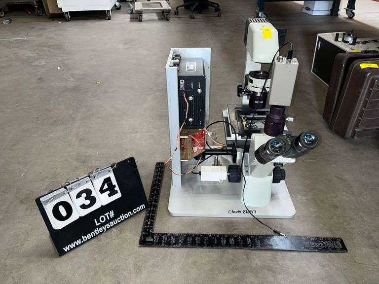 THERMO LASER SCIENCE MOTIC AE31 MICROSCOPE - USED, AS IS - Bentley ...