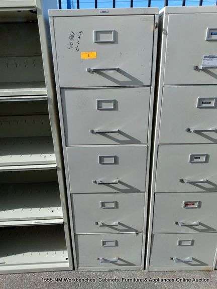 COLE 5 DRAWER FILE CABINET (DENTS, SCRATCHES, DAMAGE) - Bentley ...