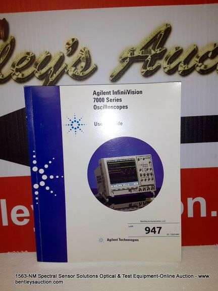 AGILENT INFINII VISION 7000 SERIES OSCILLOSCOPES USER GUIDE - Bentley ...