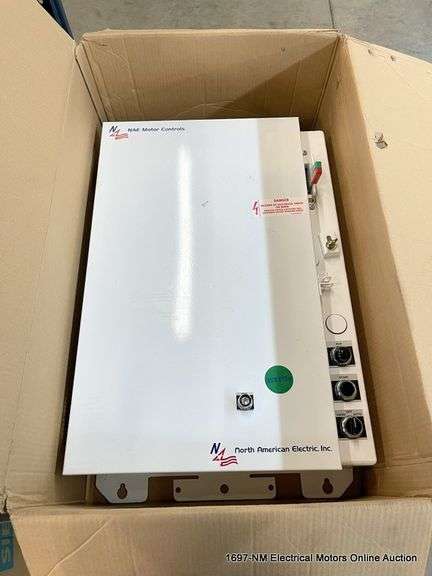 GE NAE MOTOR CONTROL ATL PANEL, ATL-IRR-230-N3-FUSD-STD (HAS SCRATCHES ...