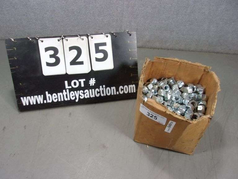 BOX: NEW TRAILER LUG NUTS - Bentley & Associates, LLC