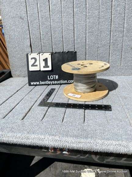 SPOOL: ALPHA 10 AWG 1/2" T/C FLAT BRAID - Bentley & Associates, LLC