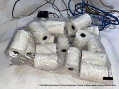 VERIFONE VX520 DUAL COM 160MB CREDIT CARD MACHINE W/ PAPER ROLLS ...