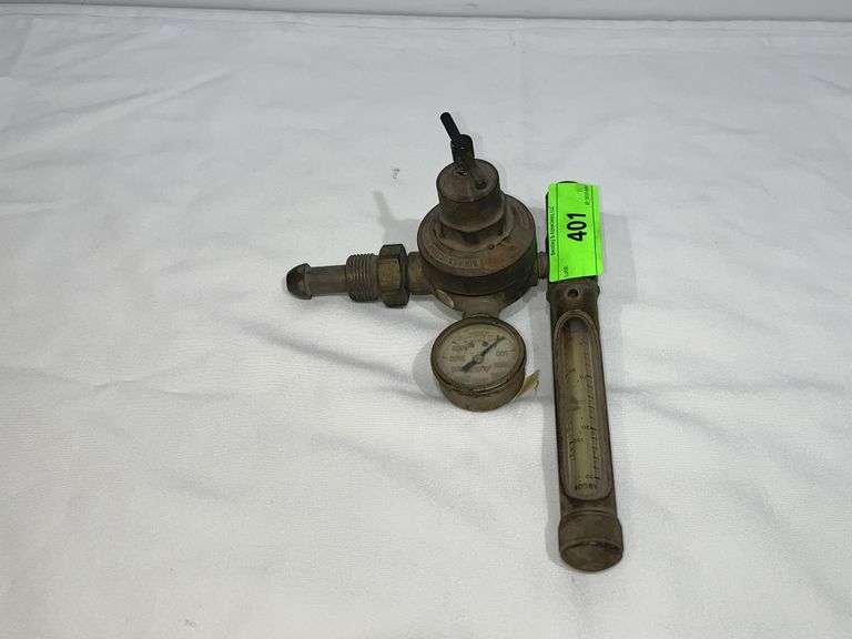 AIR REDUCTION GAUGE - AS IS, USED - Bentley & Associates, LLC